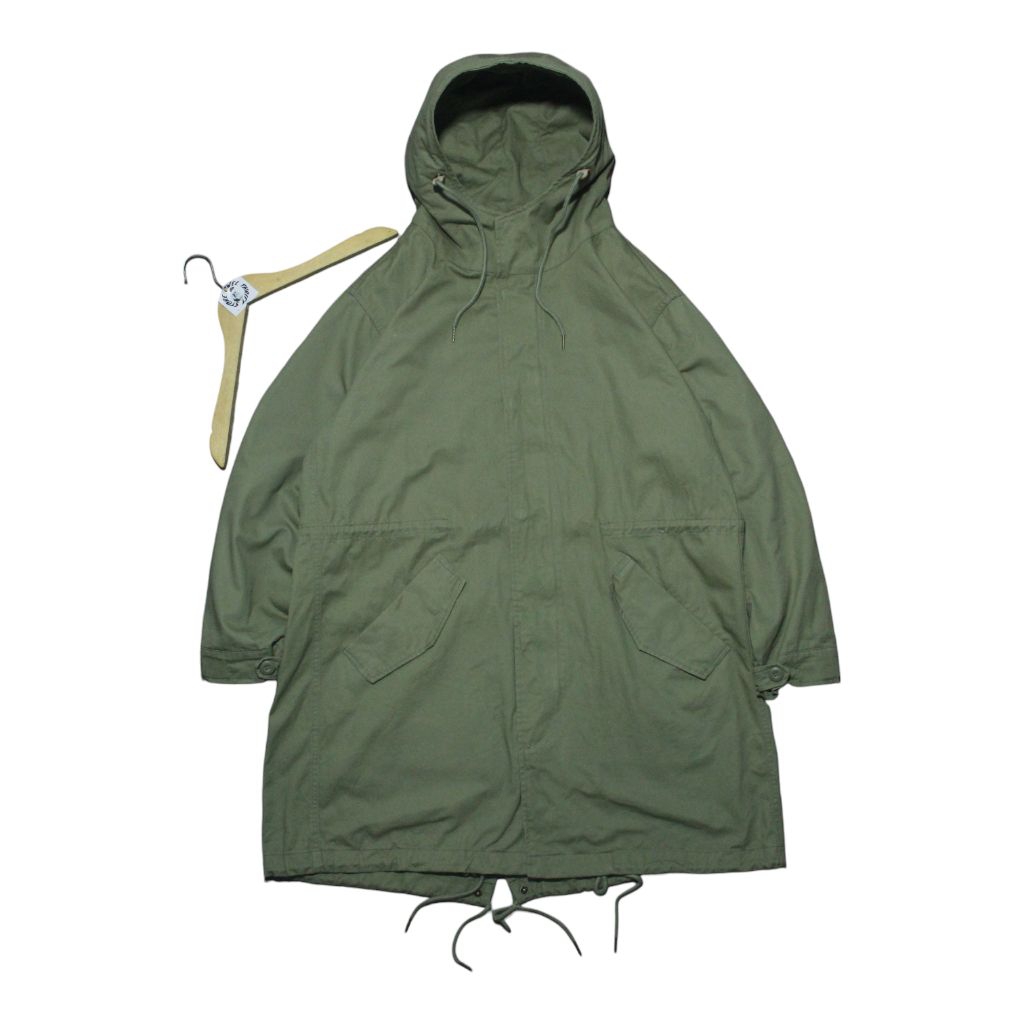 Jual jacket parka canvas tteroo and terroir army green | Shopee Indonesia