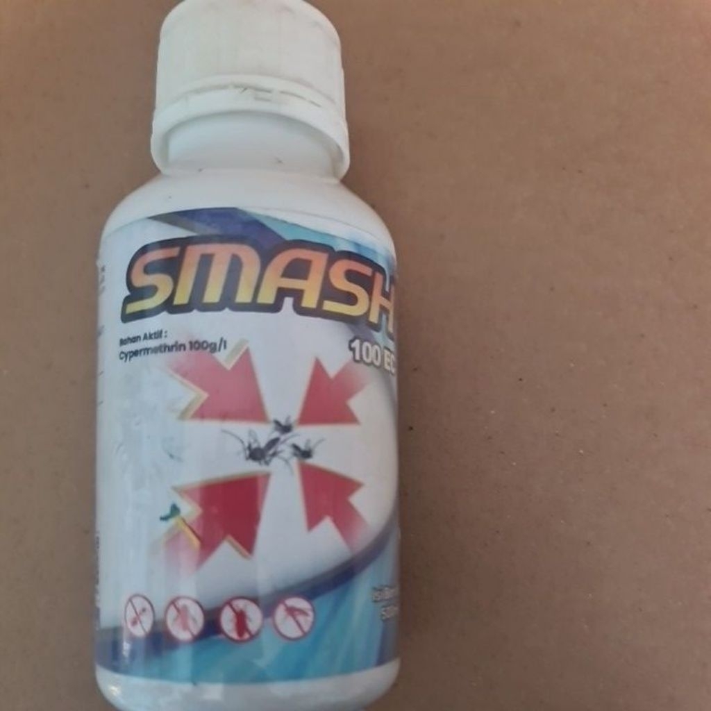Jual Smash 100 EC kemasan 500 ml obat fogging nyamuk serangga semut ...