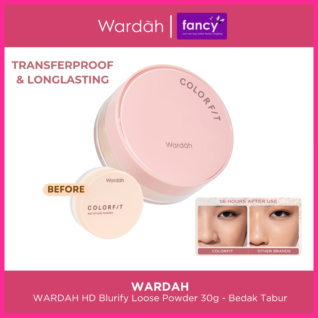 Jual Wardah Colorfit HD Blurify Loose Powder - Mattifying Bedak Tabur ...