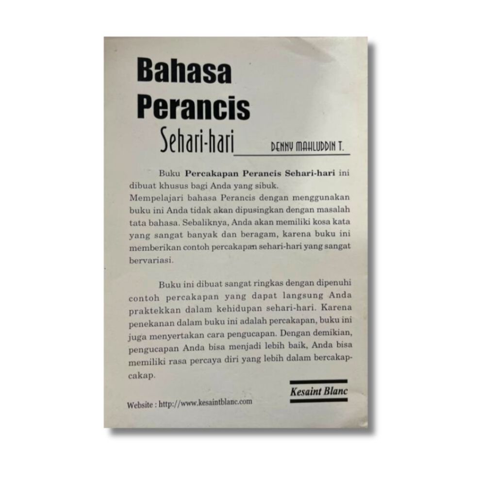 Jual Kesaint Blanc - Buku Belajar Bahasa: Perancis Sehari-hari Edisi ...