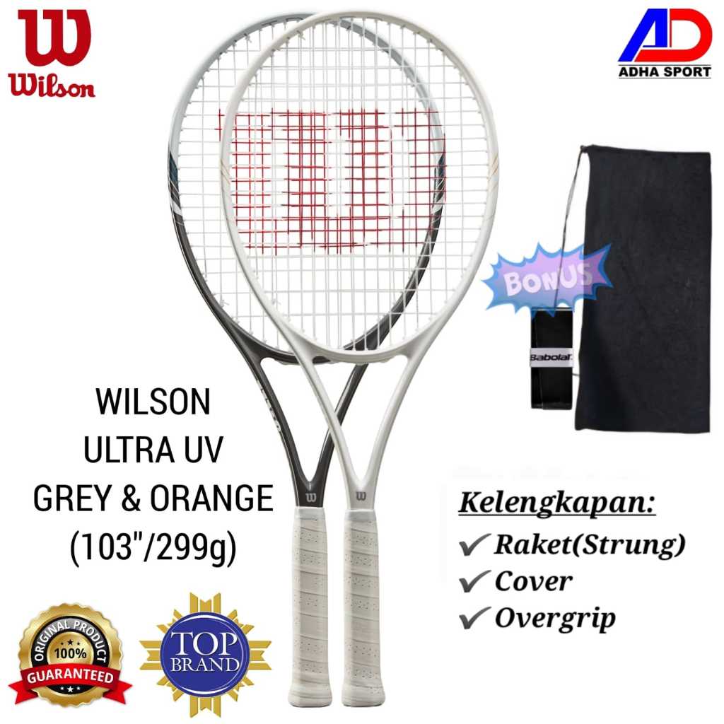 Jual Raket Tenis WILSON ULTRA UV 103 inch / 299 grams Tennis Racket ...