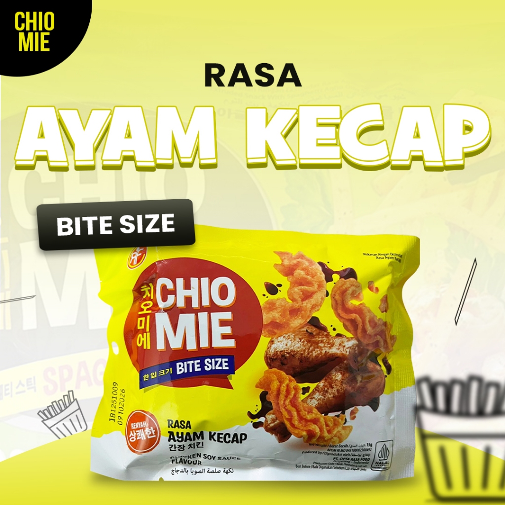 Jual Chio Mie Snack Rasa Ayam Kecap 10 Pcs Makanan Ringan | Shopee ...