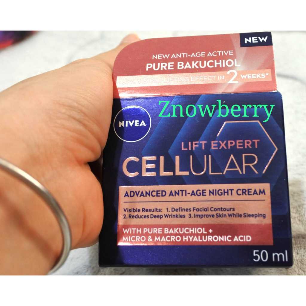Jual NIVEA Lift Expert Cellular - Krim Malam Anti-Aging Terkini dengan ...