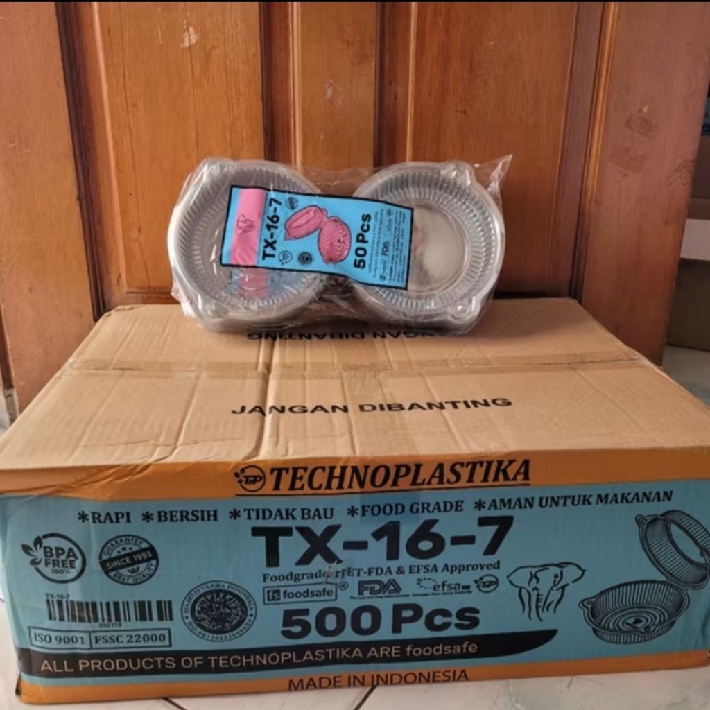 Jual [ 50 PCS ] MIKA BOX SIFFON 16 CM / MIKA SIFON TX16 FOODGRADE ...