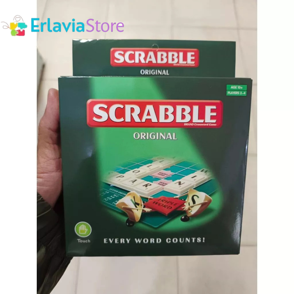 Jual Mainan Susun Huruf Scrabble - Mainan Edukasi label SNI Scrabble ...