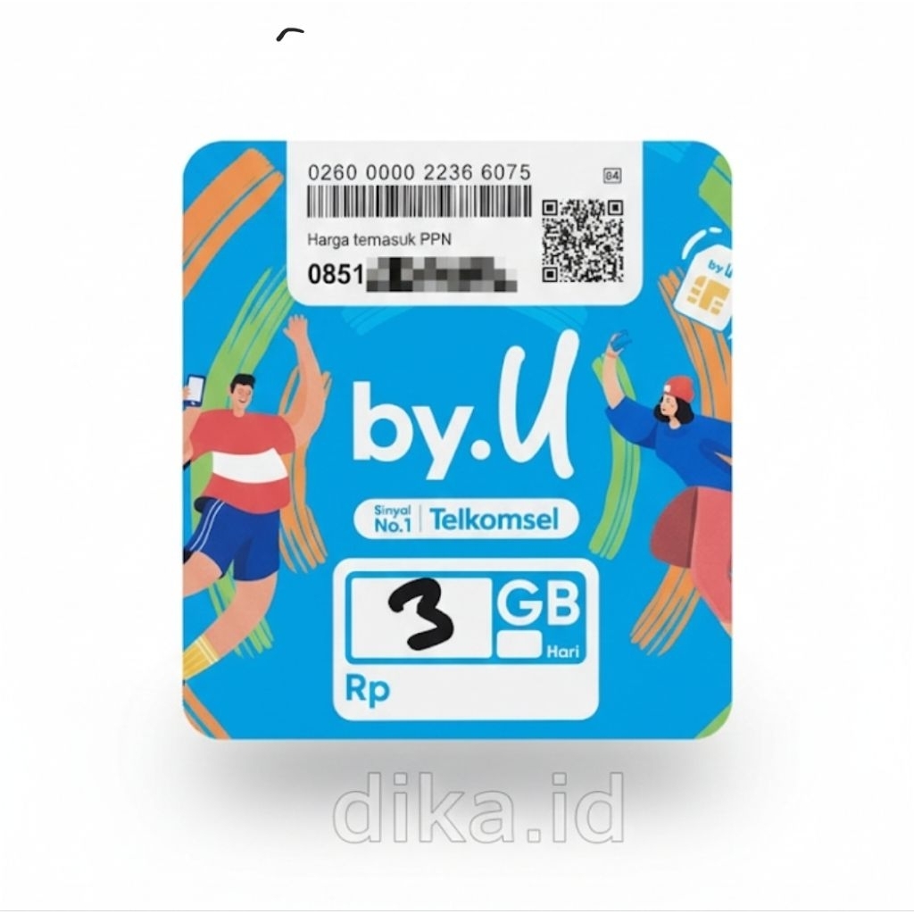 Jual Kartu Perdana By.U Harga Terlengkap & Harga Terbaru Juni 2026 ...