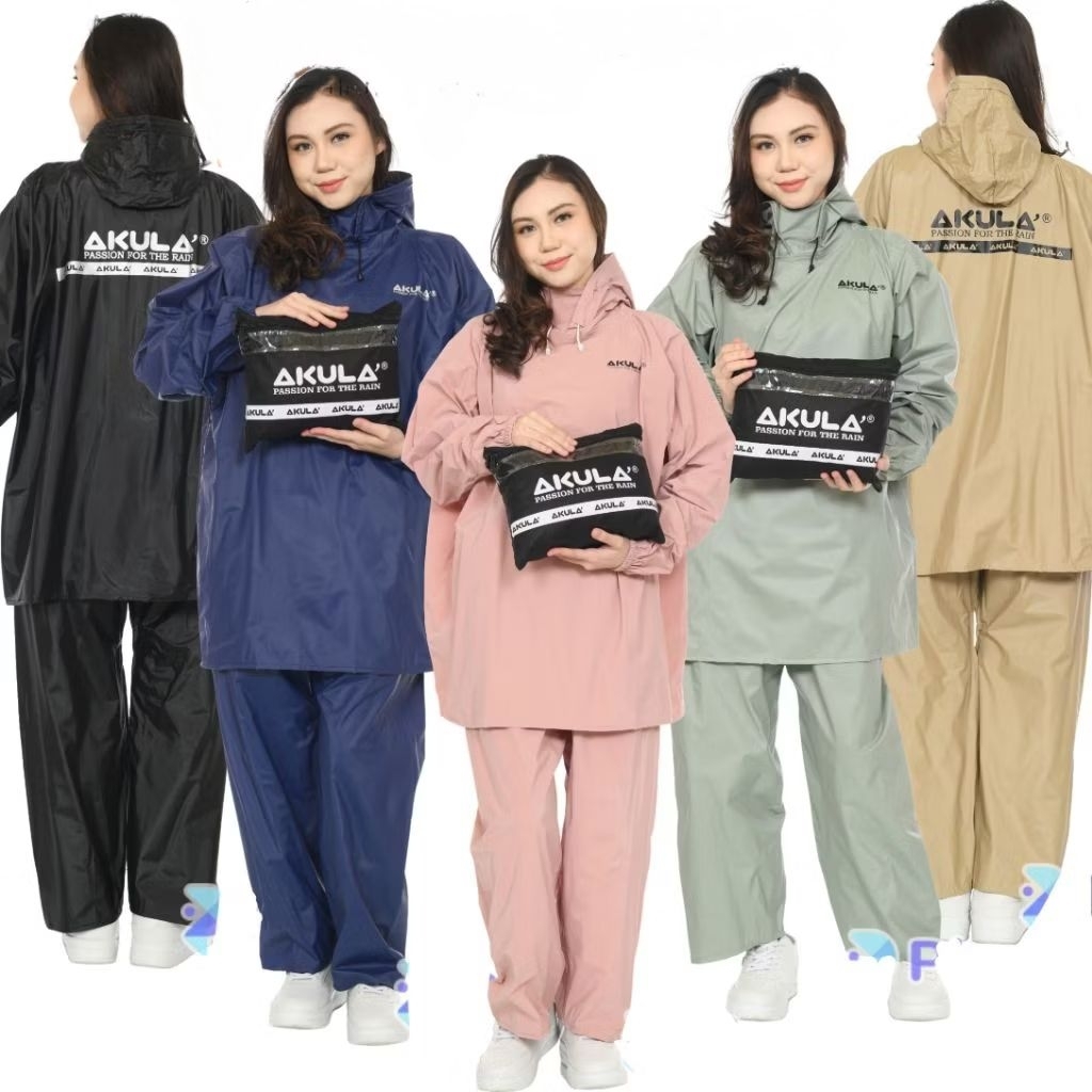 Jual Mantel Jas Hujan Akula MAKS BB 70 KG Model Hoodie Baju Celana Pria ...
