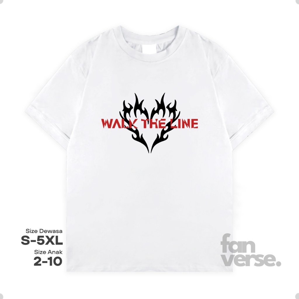 Jual Kaos KPOP ENGENE Walk The Line The Final Tour - baju t shirt ...