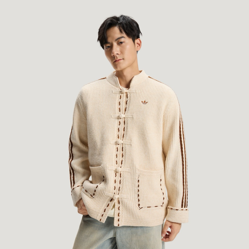 Jual [FAST PO] ADIDAS CNY KNIT JACKET | adidas original china cheongsam ...