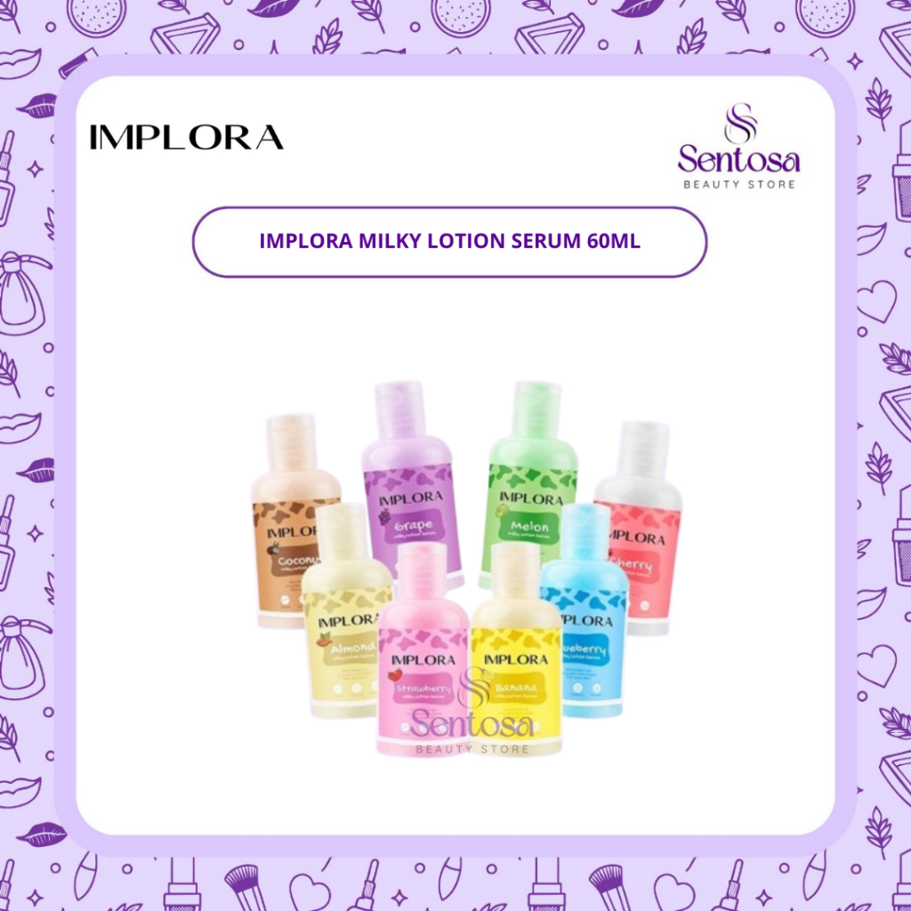 Jual IMPLORA MILKY LOTION SERUM 60ML | Shopee Indonesia