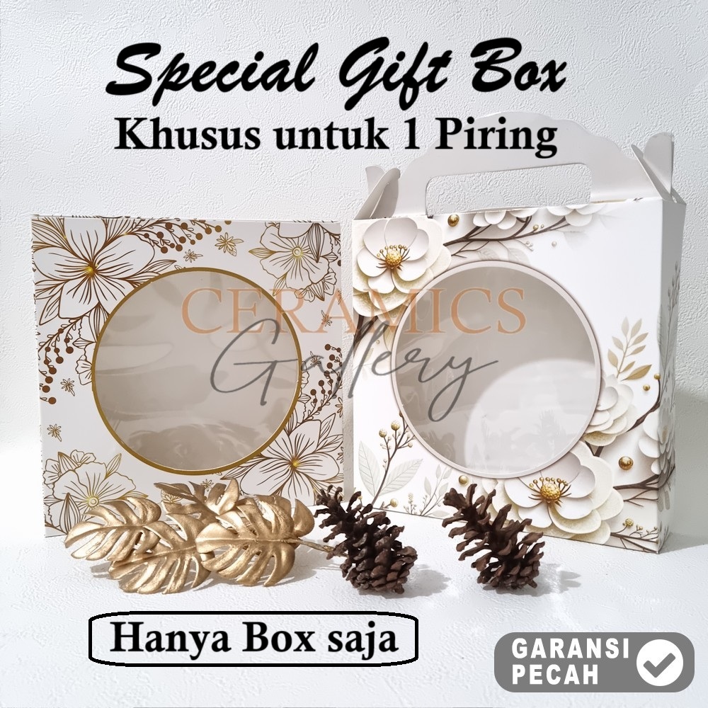 Jual SPESIAL Gift Box Satuan Box Kado Box Souvenir Box Hampers Piring ...