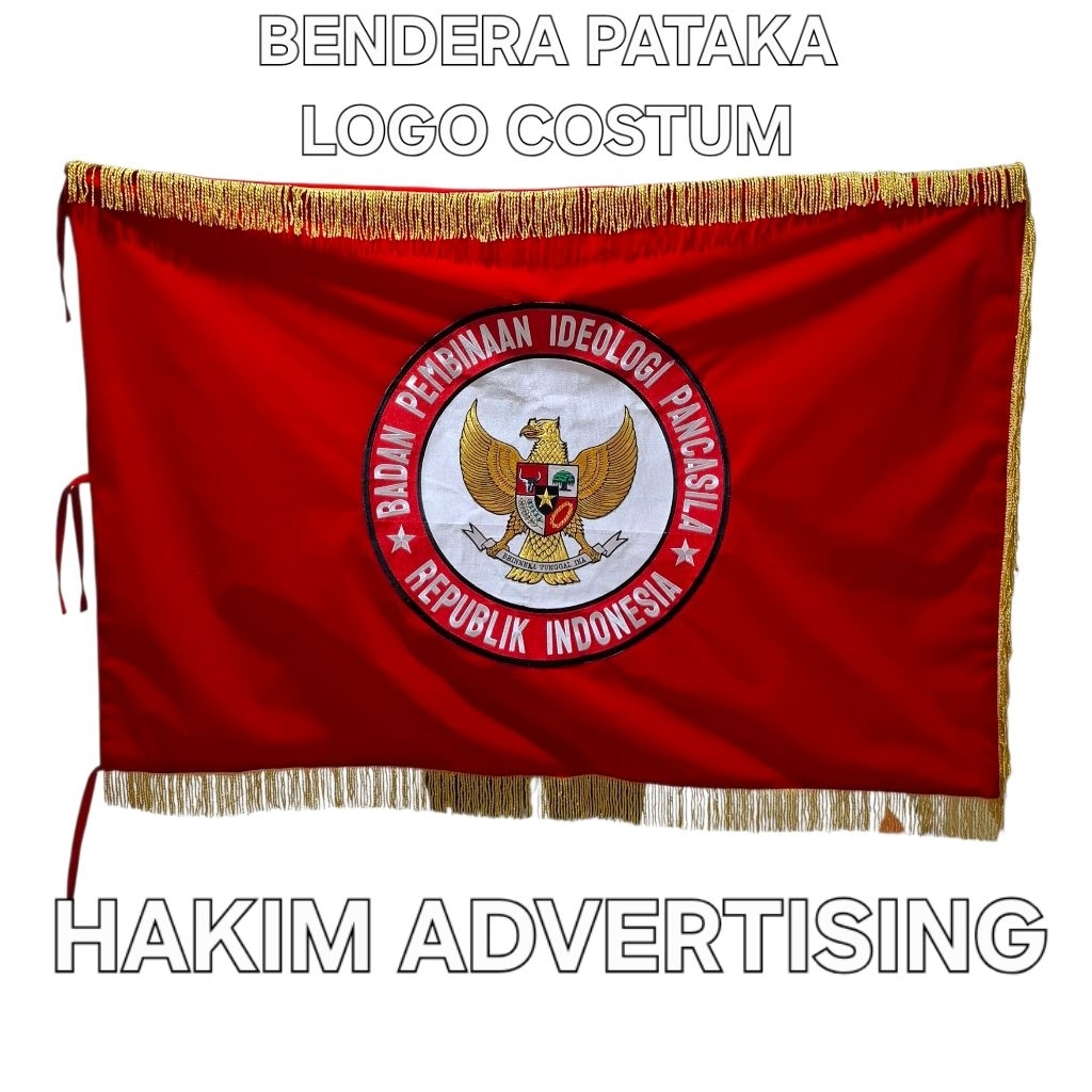 Jual BENDERA RUANGAN PATAKA LOGO COSTUM | Shopee Indonesia