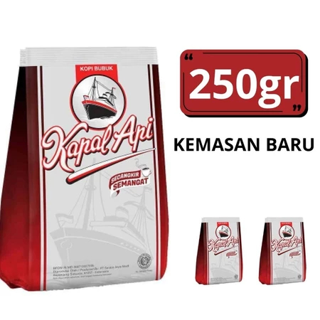 Jual Kapal Api SILVER 250 gram Kopi Bubuk Instant | Shopee Indonesia