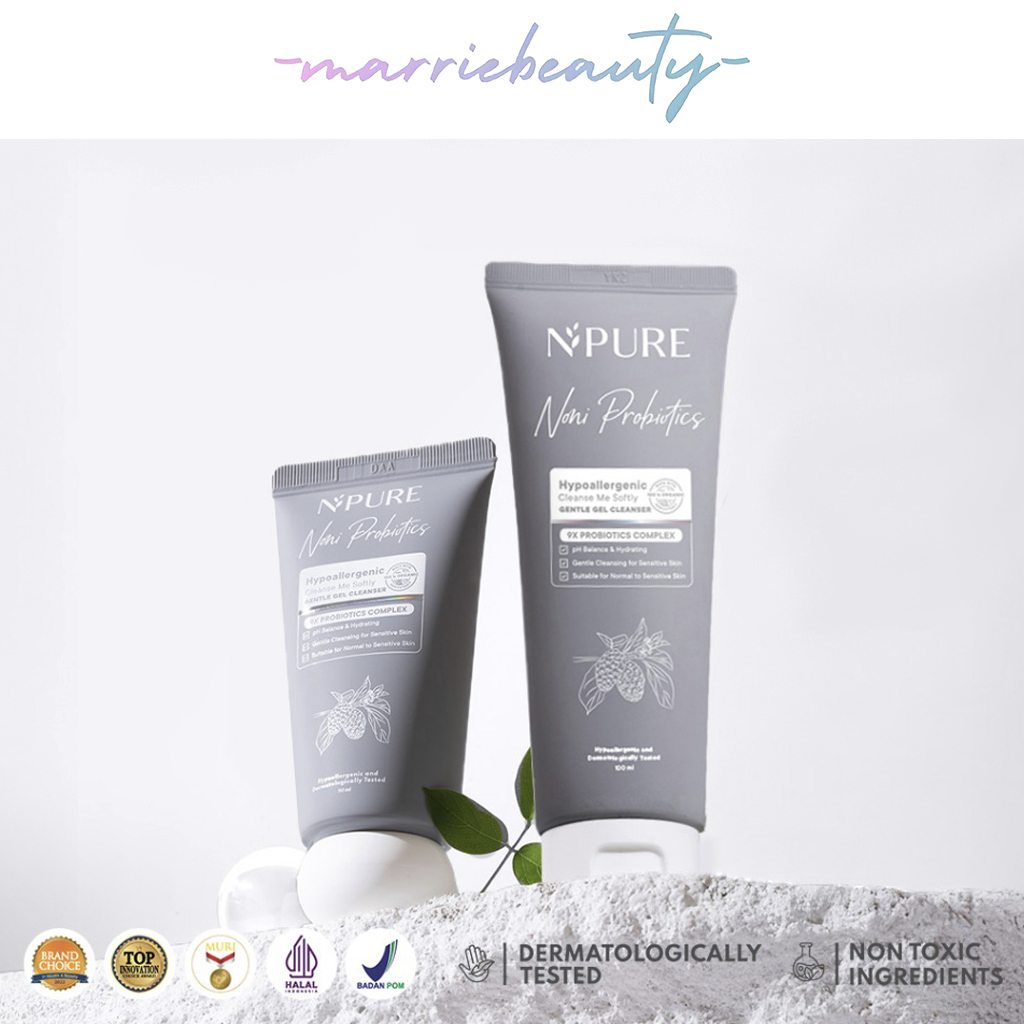 Jual [BPOM] NPURE Noni Probiotics Hypoallergenic Cleanse Me Softly ...