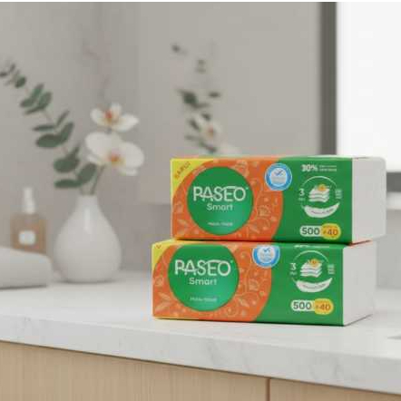 Jual Tisu Paseo Smart 540 3Ply Facial Tissue Tebal & Lembut | Shopee ...