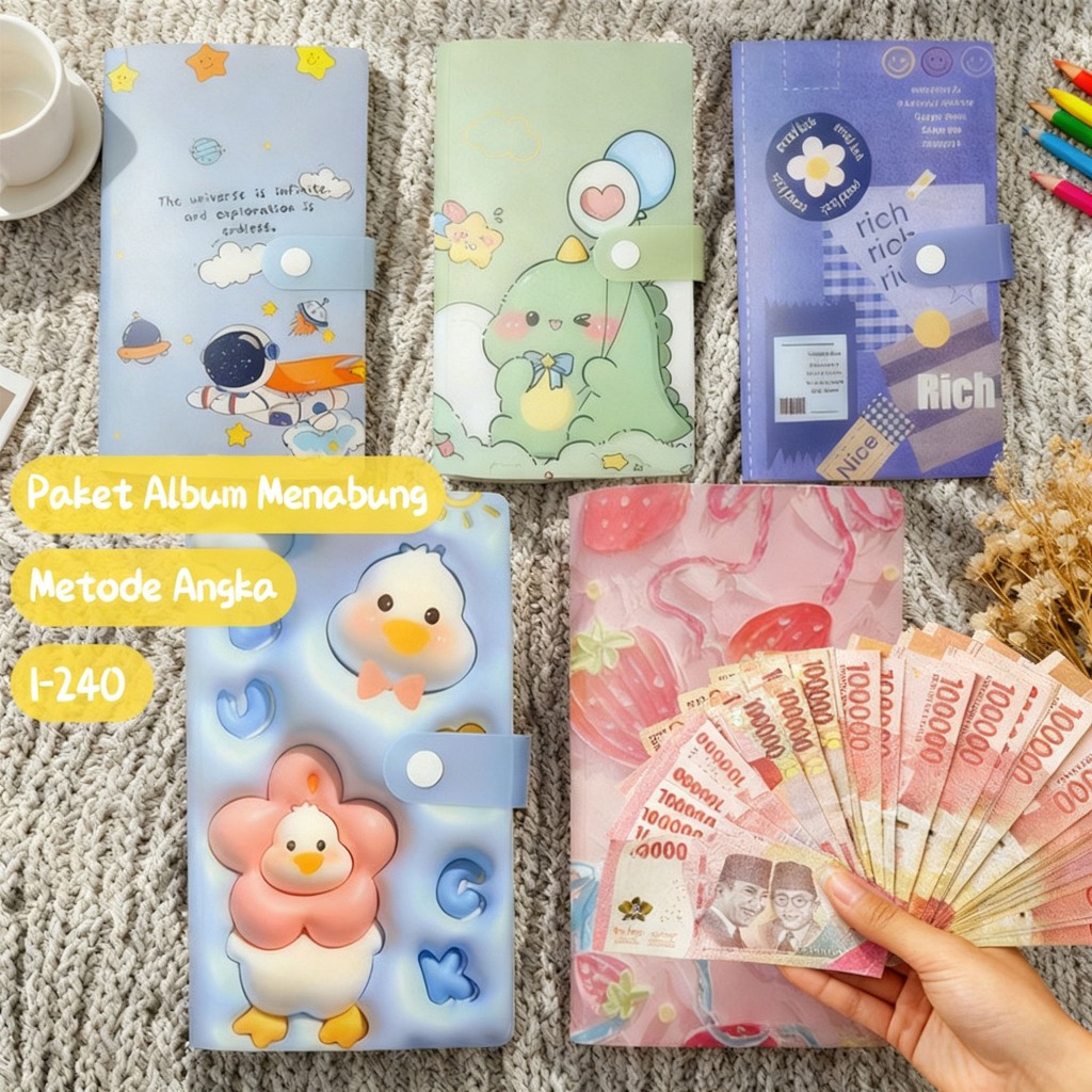 Jual [Ready]album photo polaroid 2r Waterproof 120/240 Slot Album Book ...