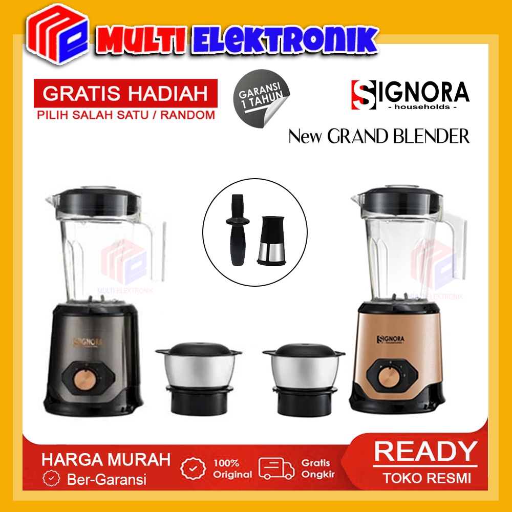 Jual Signora Grand Blender - Blender Multifungsi Rose Gold / Black ...