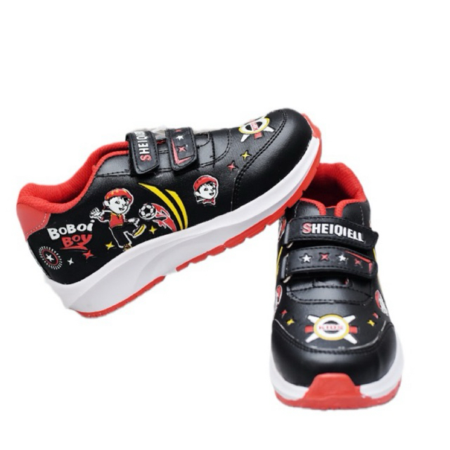 Jual sepatu anak sekolah | sepatu anak sekolah cowo | motif boboi boy ...