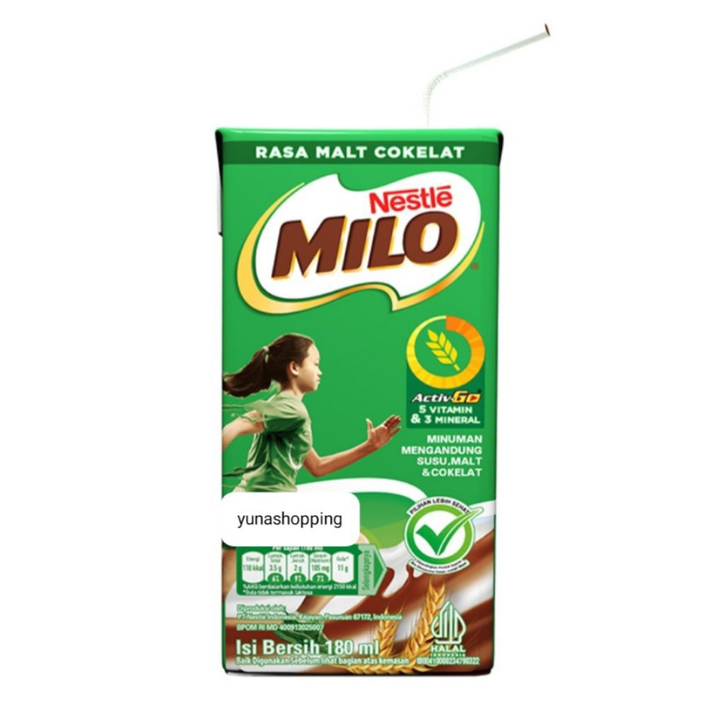 Jual MILO activ Go Uht 180 ml | Shopee Indonesia