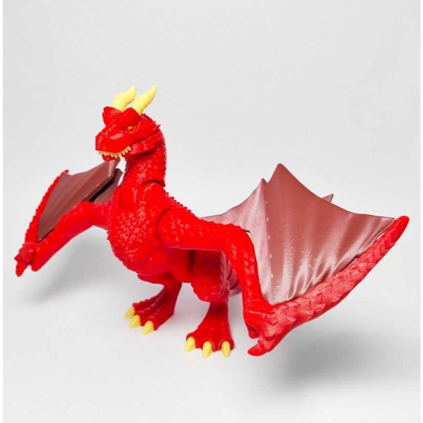 Jual Mainan Artikulasi Dragon Naga Wyvern Flexi Action Figure Game Of ...