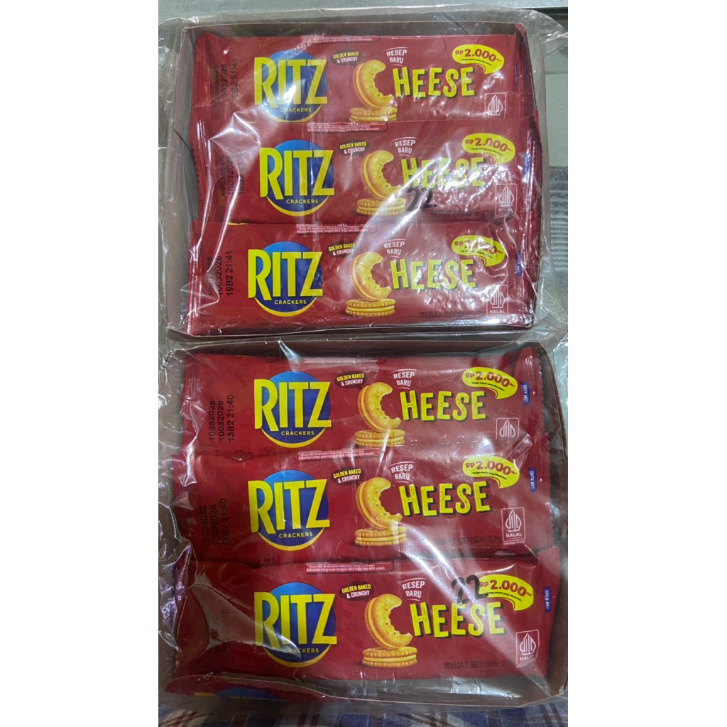 Jual Ritz Cheese (1 kotak isi 12pcs) | Shopee Indonesia