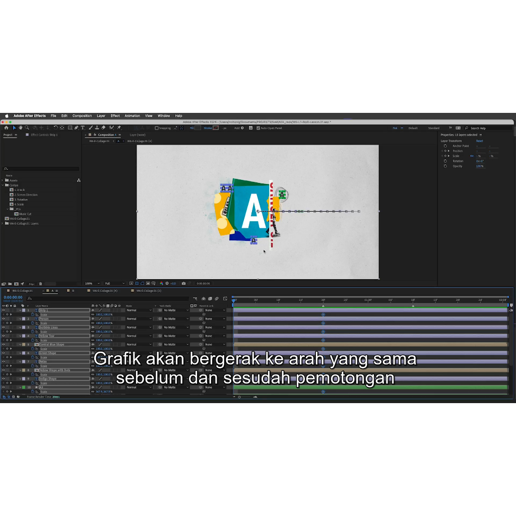 Jual TUTORIAL AFTER EFFECTS KICKSTART 2024 SCHOOL OF MOTION ANIMATION ...