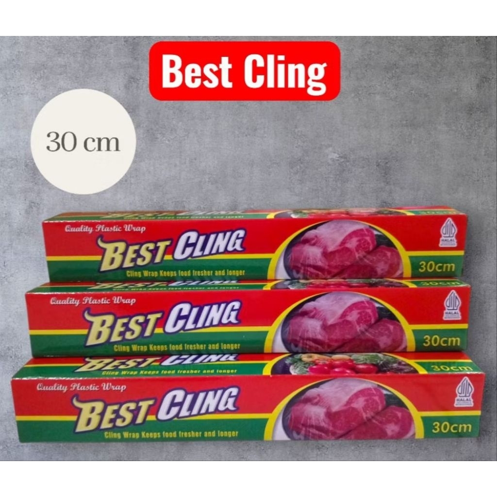Jual plastik wrapping/best cling/ukuran 30cm/12inch | Shopee Indonesia
