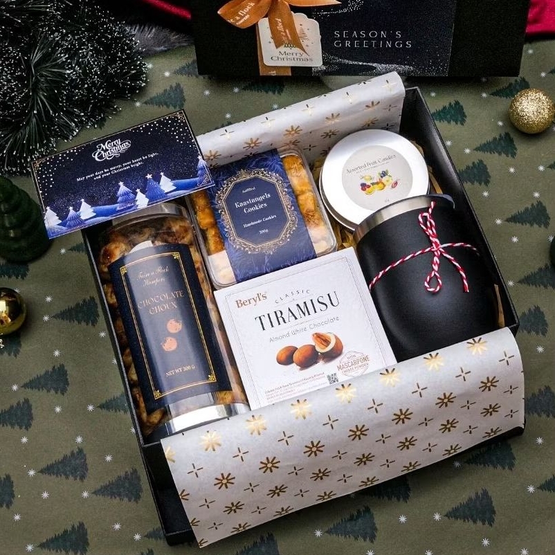 Jual christmas hampers kado natal terima kasih thank you gift premium ...