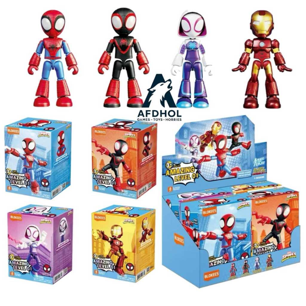 Jual BLOKEES MARVEL SPIDEY AND AMAZING FRIENDS - AMAZING LEVEL 01 ...