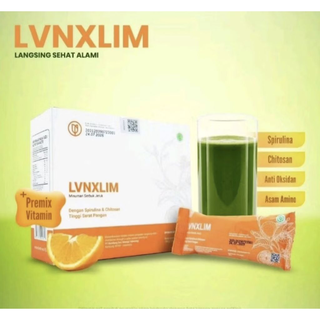 Jual LVN XLIM ORIGINAL PEMBAKAR LEMAK TUBUH | Shopee Indonesia