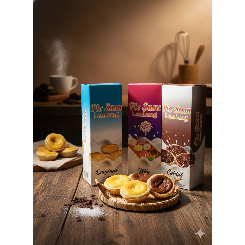 Jual Pie Susu Lembang Original, Cokelat, Mix | Oleh-Oleh Khas Bandung ...