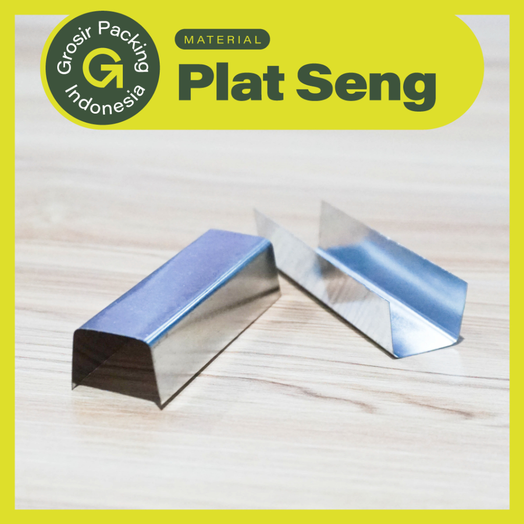 Jual Klem Letter U / Clamp Plat Seng | Pengikat Tali Strapping Band - 1 ...