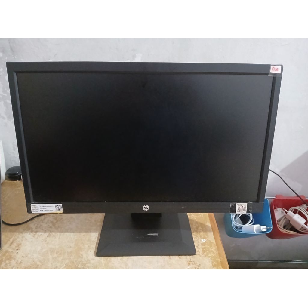 Jual Monitor LED HP 20 inch wide screen port HDMI mulus kayak baru ...