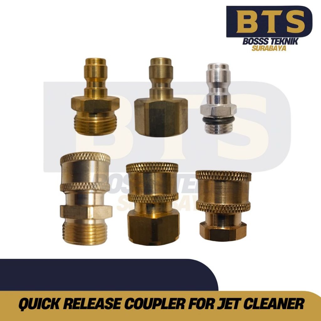 Jual COUPLER JET CLEANER KUNINGAN KOPLER QUICK COUPLING SAMBUNGAN STEAM ...