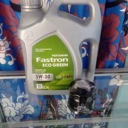 Jual Paket Oli Fastron 5W-30 galon 3,5 liter & Filter Oli Mobil Toyota ...
