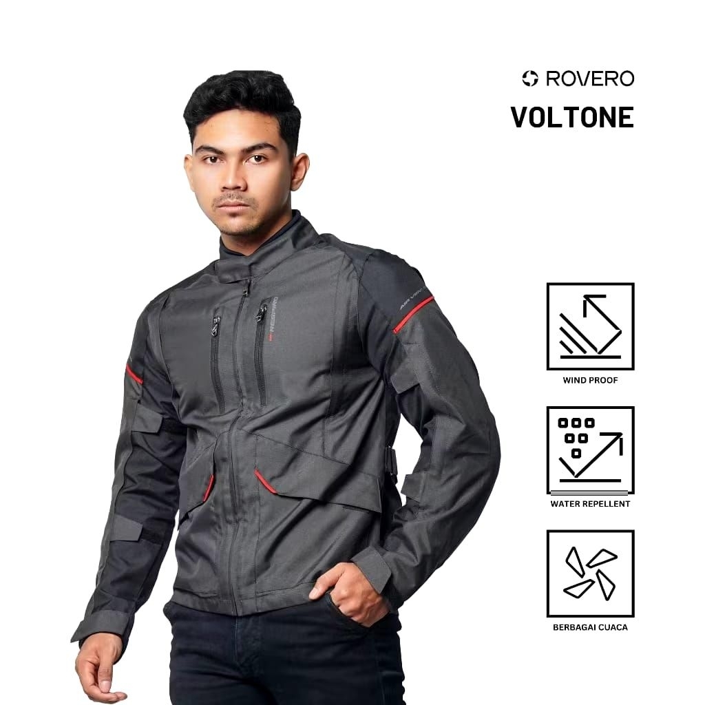 Jual Jaket Respiro VOLTONE Jacket | Jaket Motor Protector Harian Dan ...