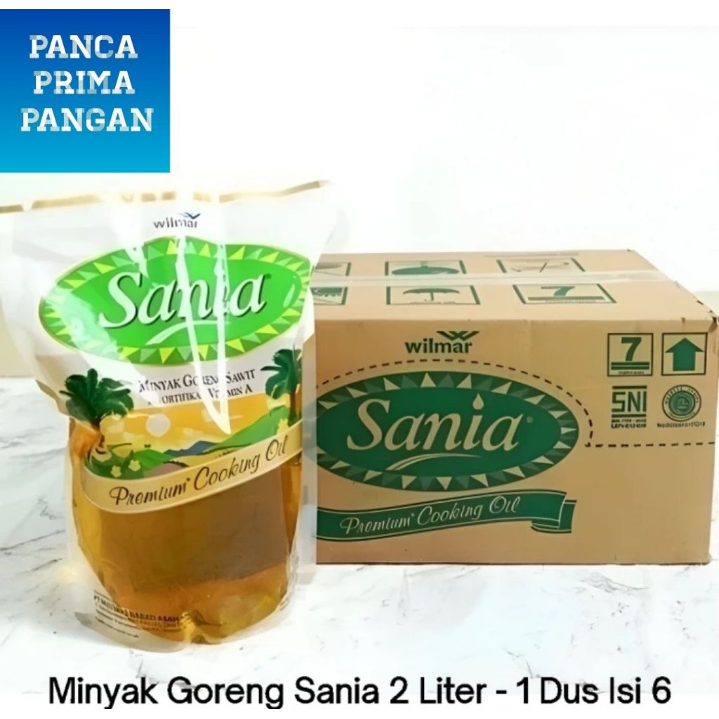 Jual Minyak Goreng Sania 2 Liter - 1 Dus Isi 6 pcs | Shopee Indonesia