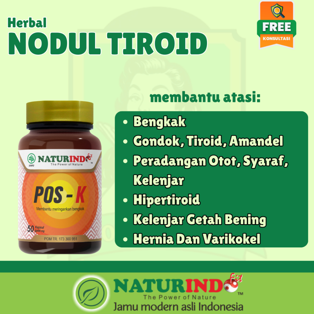 Jual Herbal Nodul Tiroid Hipertiroid Bengkak Benjolan Pembengkakan Otot ...