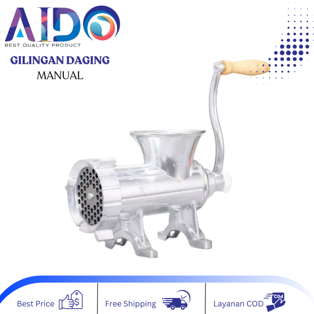 Jual Alat Penggiling Gilingan Daging 8712 Meat Mincer Manual Besi ...