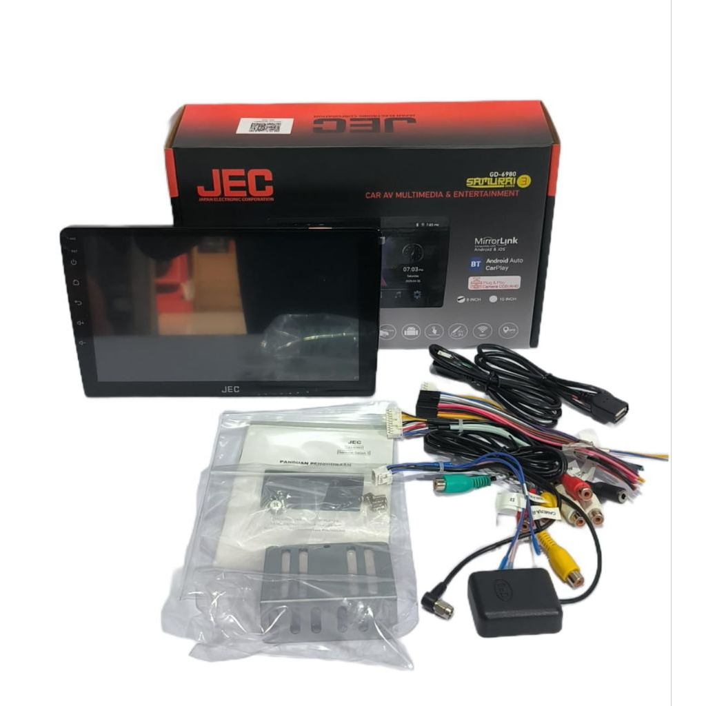 Jual Head unit Android JEC 9 inch Samurai series 3 Ram 2/32 GB android ...