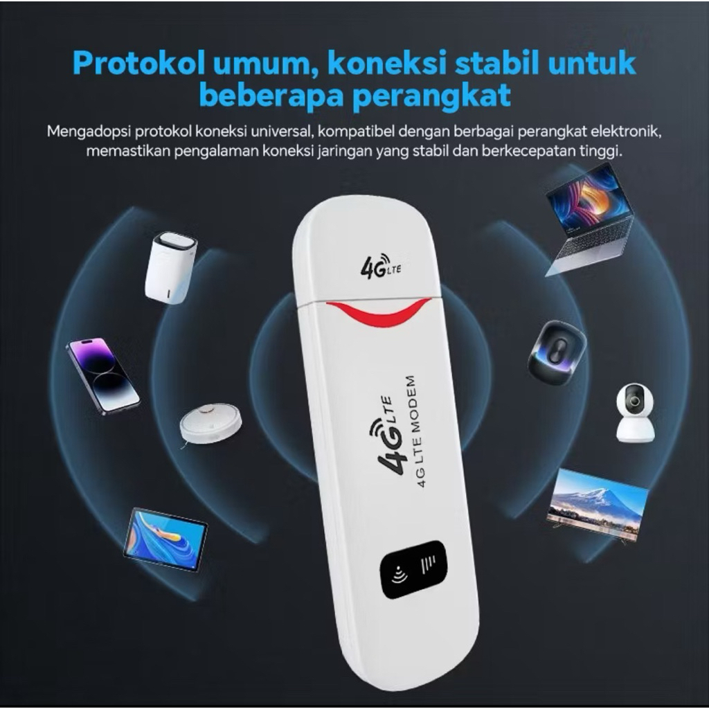 Jual MiFi Portabel Modem WiFi USB 4G/5G All Operator LTE Modem USB ...