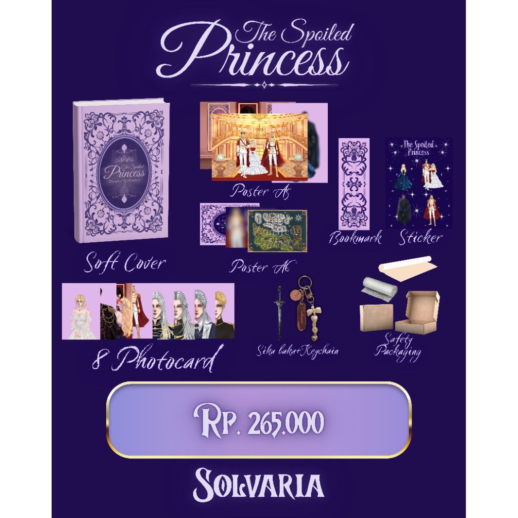 Jual Pelunasan Novel The Spoiled Princess SC Edges | Shopee Indonesia