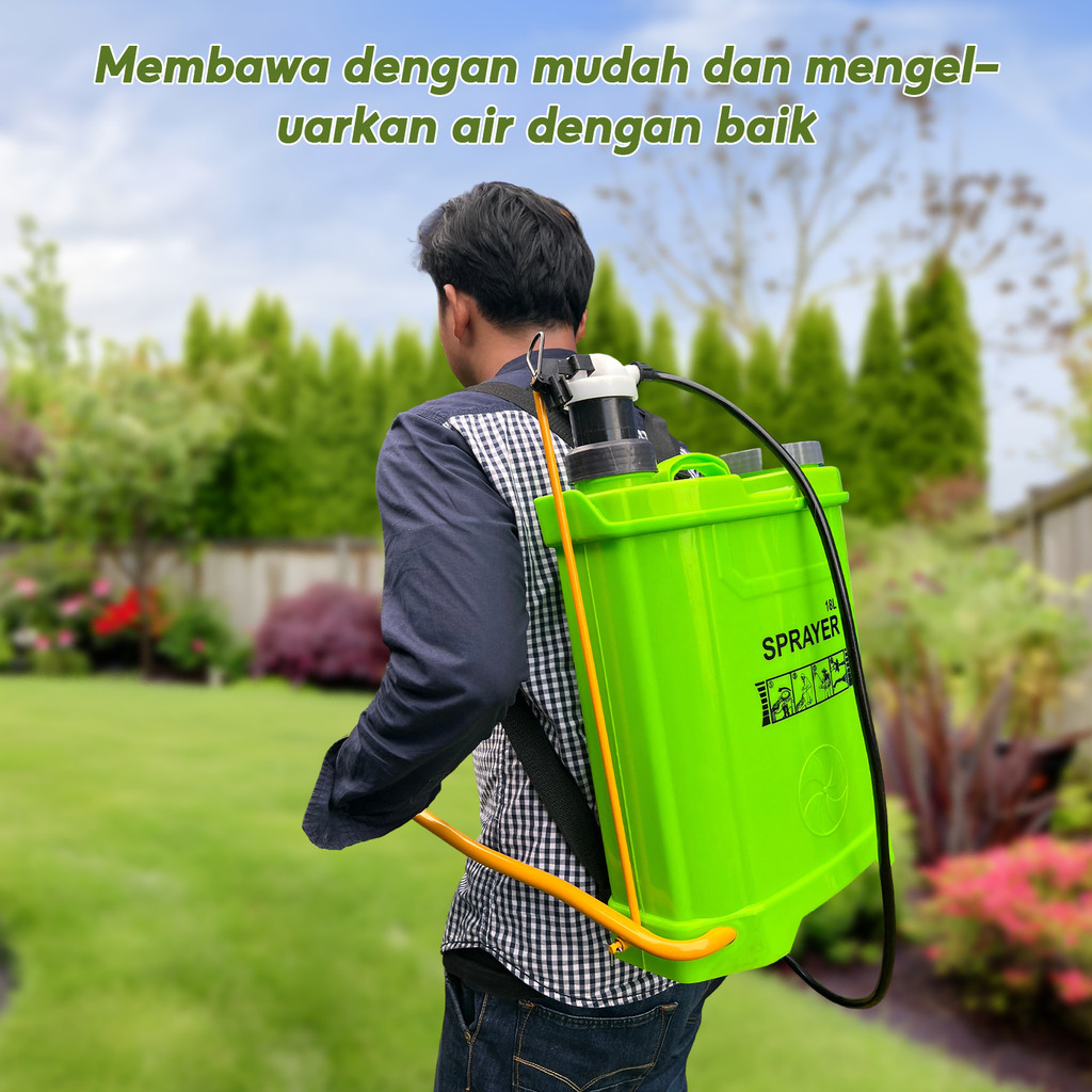 Jual 16Liter Sprayer Manual Knapsack Sprayer Alat Semprot Tanaman ...