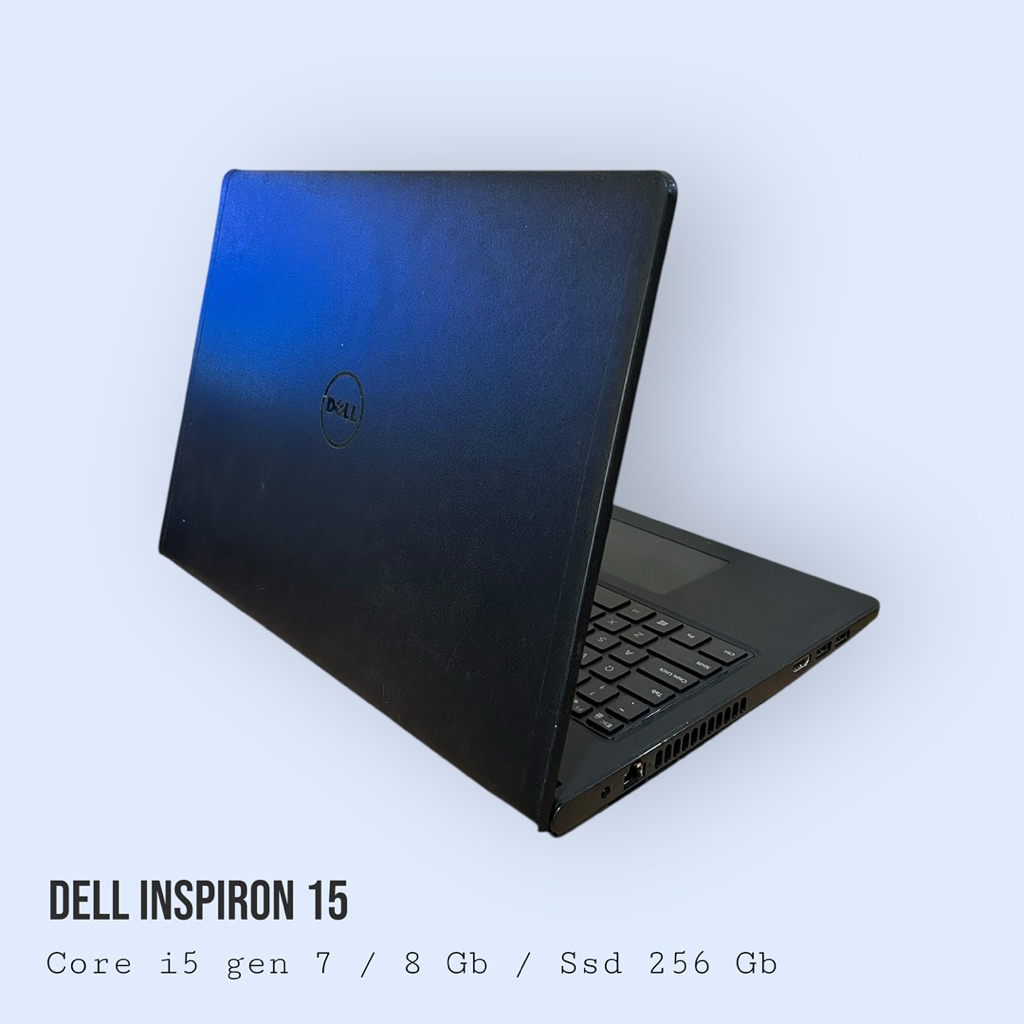 Jual Laptop Dell Inspiron 15 Core i5 Gen 7 Ram 8Gb Ssd 256Gb | Shopee ...