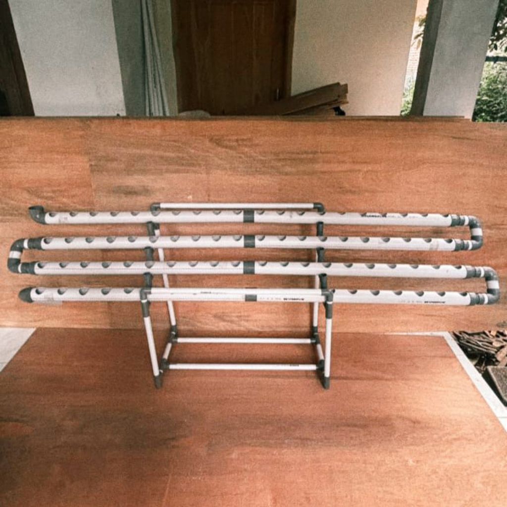 Jual Paket Lengkap Hidroponik Pipa Paralon 80 Lubang Semai | Shopee ...