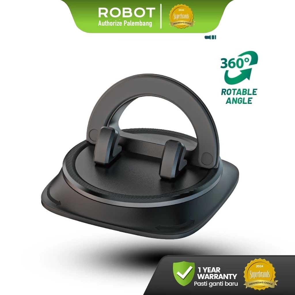 Jual ROBOT Car Holder RT-CH27 Black Suitable & Sillicone Material Stand ...