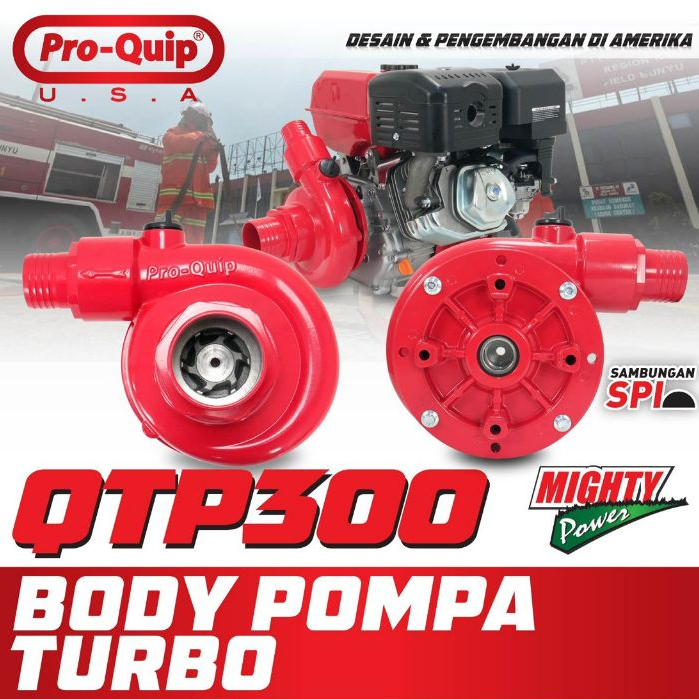 Jual PROQUIP Pompa Tambang 3 inch 2 inch QTP300 Body Pompa Turbo Pompa ...
