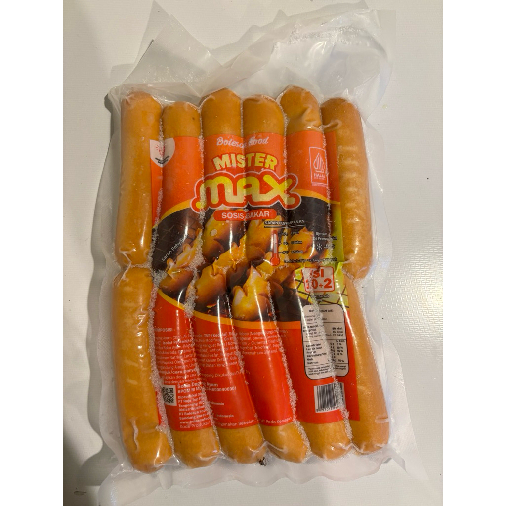 Jual Mister max sosis bakar isi 12pcs | Shopee Indonesia