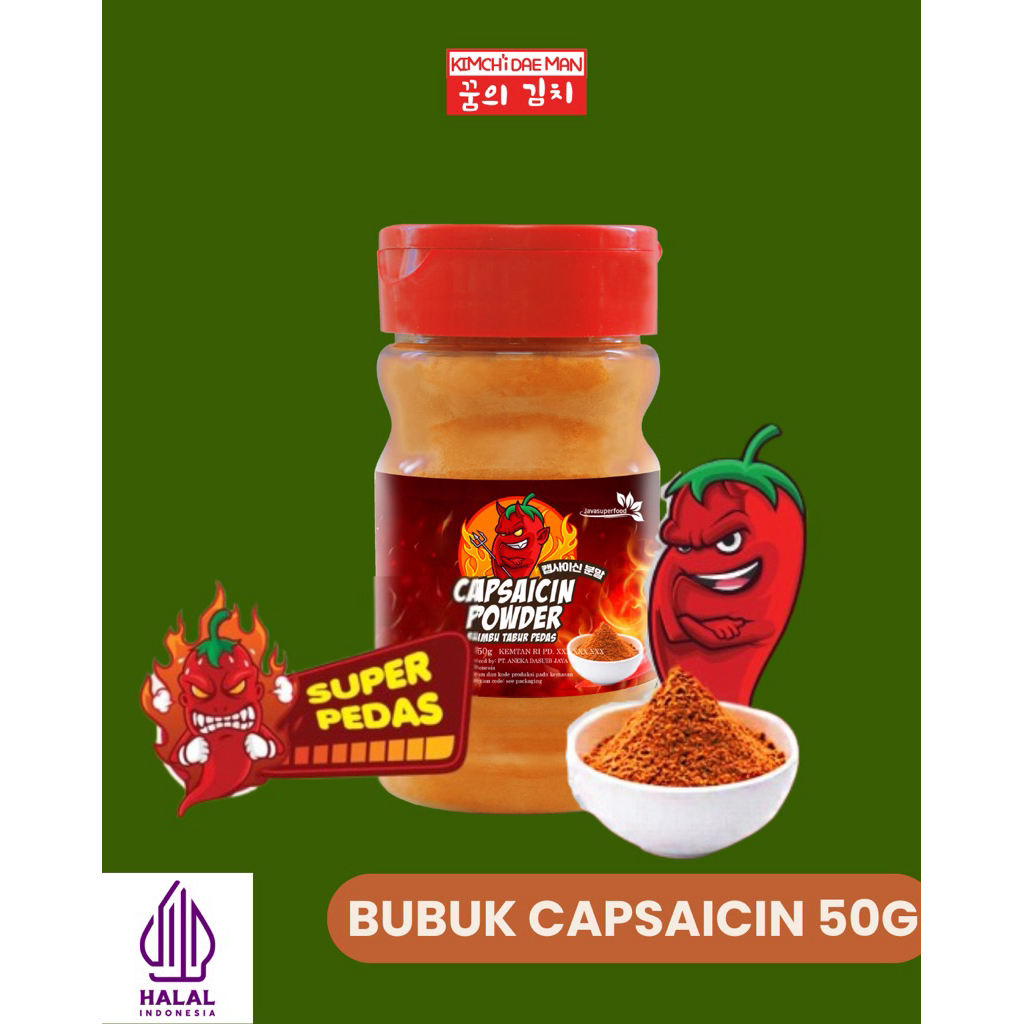 Jual Bubuk Cabai Kering CAPSAICIN 50G | Shopee Indonesia