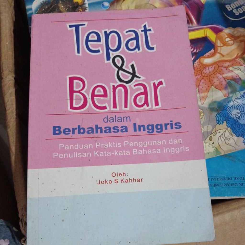 Jual BUKU TEPAT DAN BENAR DALAM BAHASA INGGRIS | Shopee Indonesia